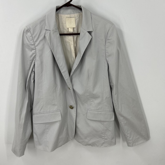 J. Crew Factory | Jackets & Coats | Jcrew Suiting Factory Gray Double ...